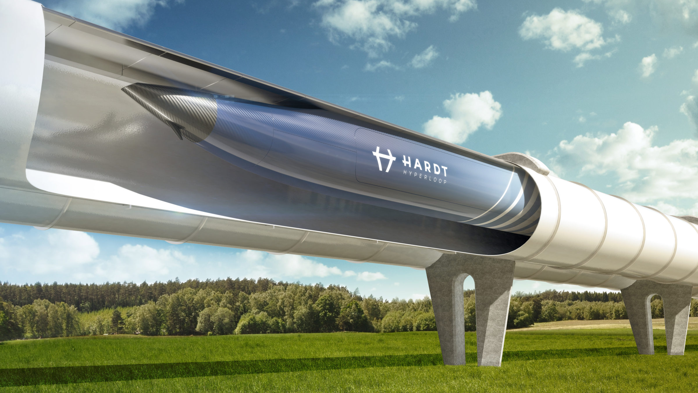 Hyperloop: in einer halben Stunde von Düsseldorf nach Amsterdam