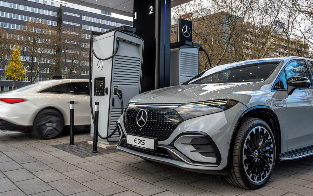 Mercedes Charging Hub nun auch in Mannheim - Elektroauto