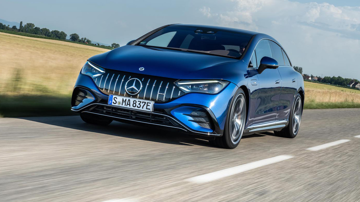 Mercedes AMG EQE 53 4matic: Schneller zum Ziel - Elektroauto