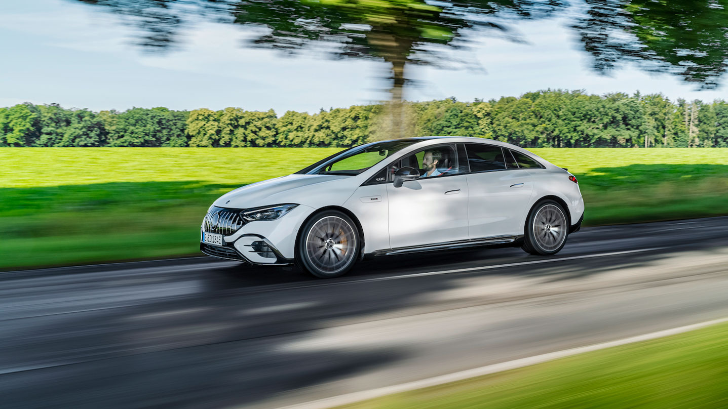 Mercedes EQE macht als AMG nur dezent auf sportlich - Elektroauto