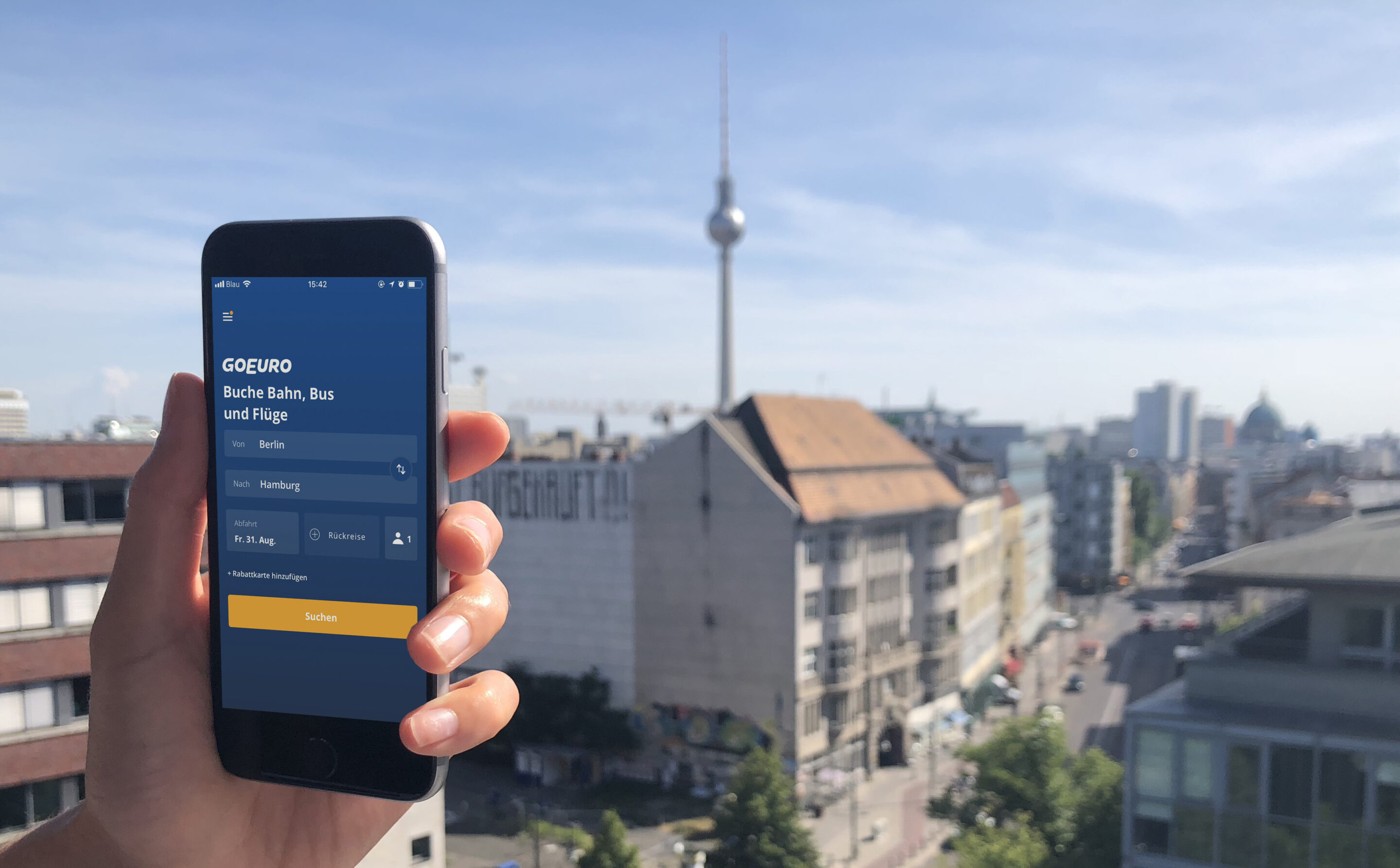 GoEuro: Mit dem Handy durch Europa reisen